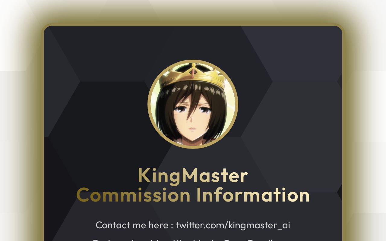KingMaster Commission
